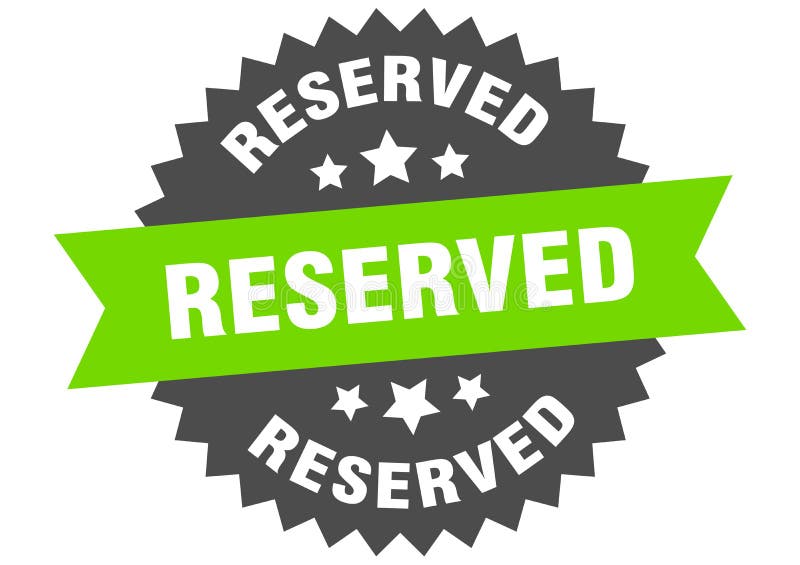 Reservado Ilustraciones Stock, Vectores, Y Clipart – (8,574 ...