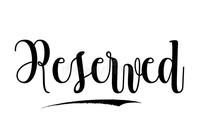 Reserved Wording Stock Illustrations – 12 Reserved Wording Stock ...
