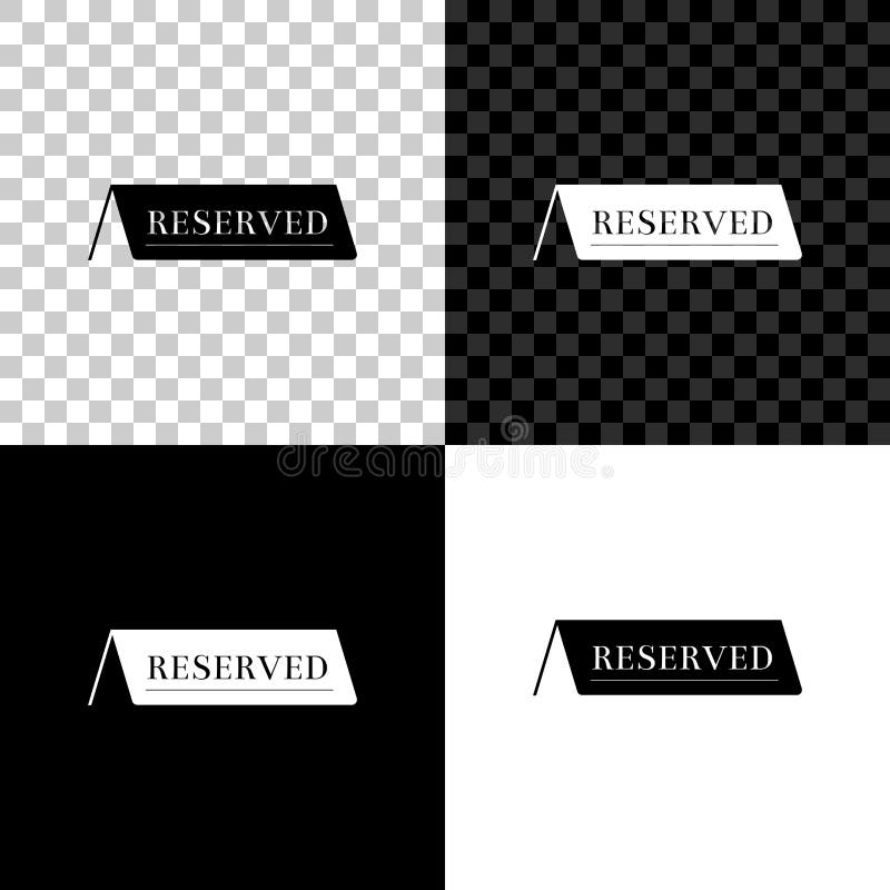 Reserved Icon on White Background. Reserved Icon for Your Web Site ...