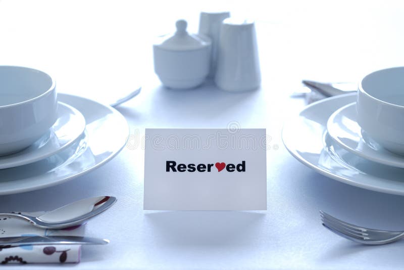 Reservation stock image. Image of bouquet, expensive, bright - 1705429