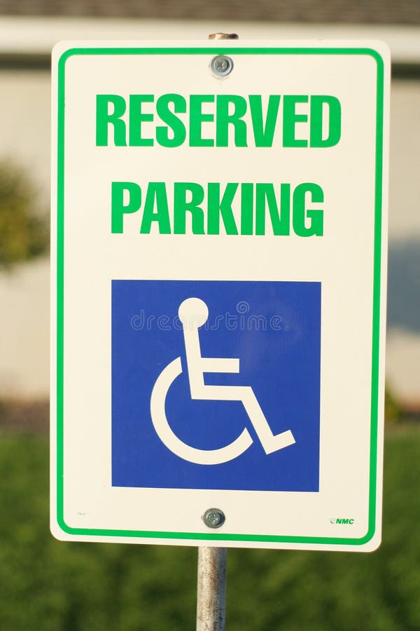 Reserved for car parking stock photo. Image of road, word - 2817482