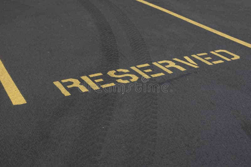 Reserved Parking Space