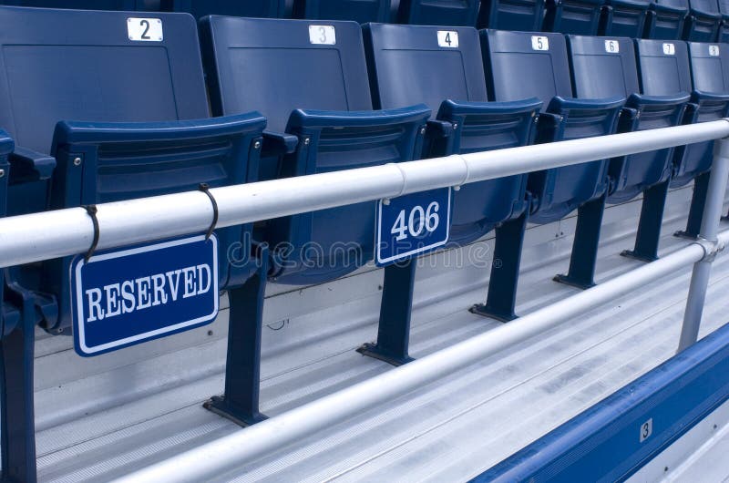 Reserved Seating stock image. Image of competition, group - 721951