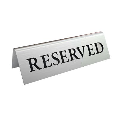 Reserved Sign Stock Illustrations – 5,193 Reserved Sign Stock ...