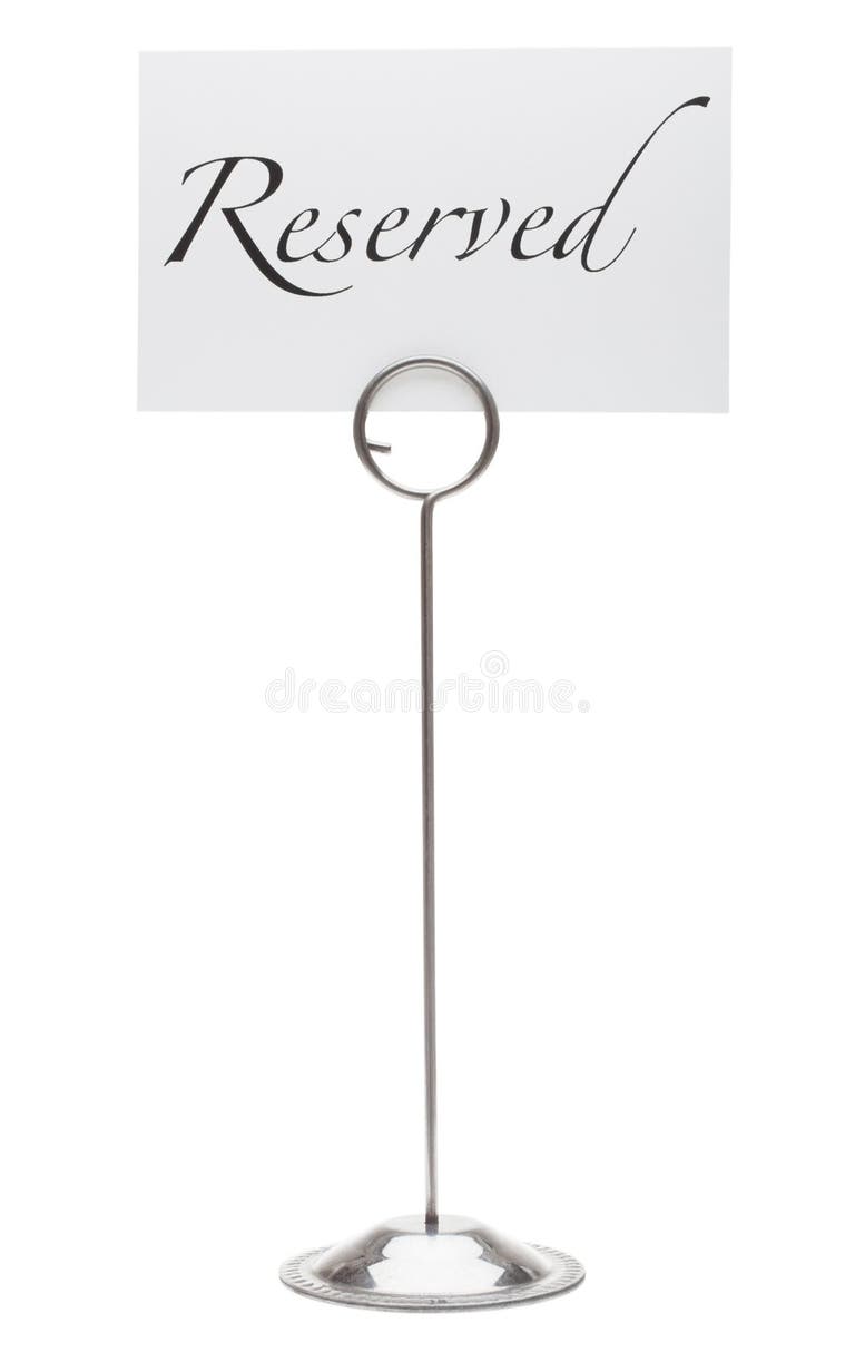 1,447 Reserved Sign Restaurant Table Stock Photos - Free & Royalty-Free ...