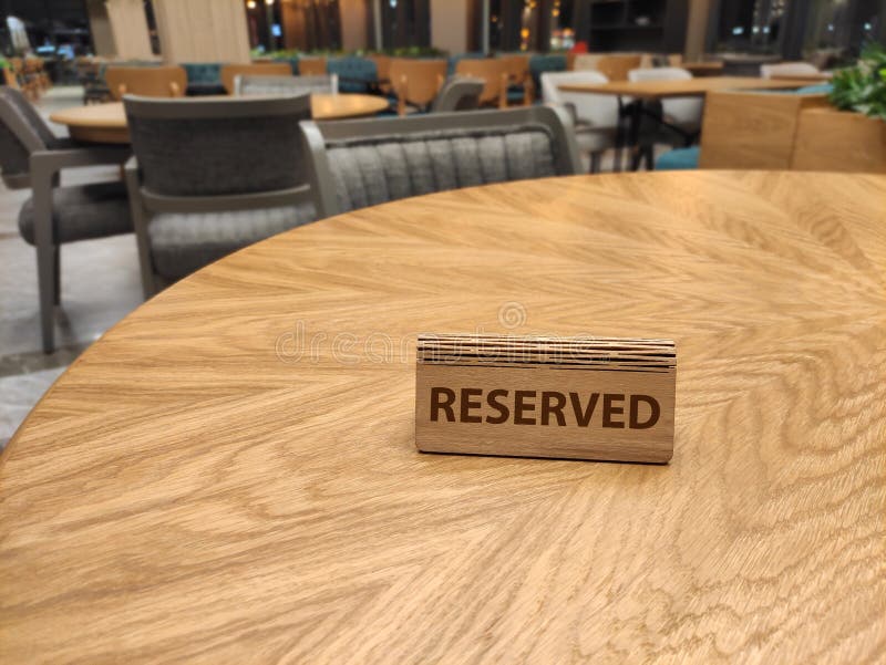 1,184 Reserved Sign Restaurant Table Photos - Free & Royalty-Free Stock ...
