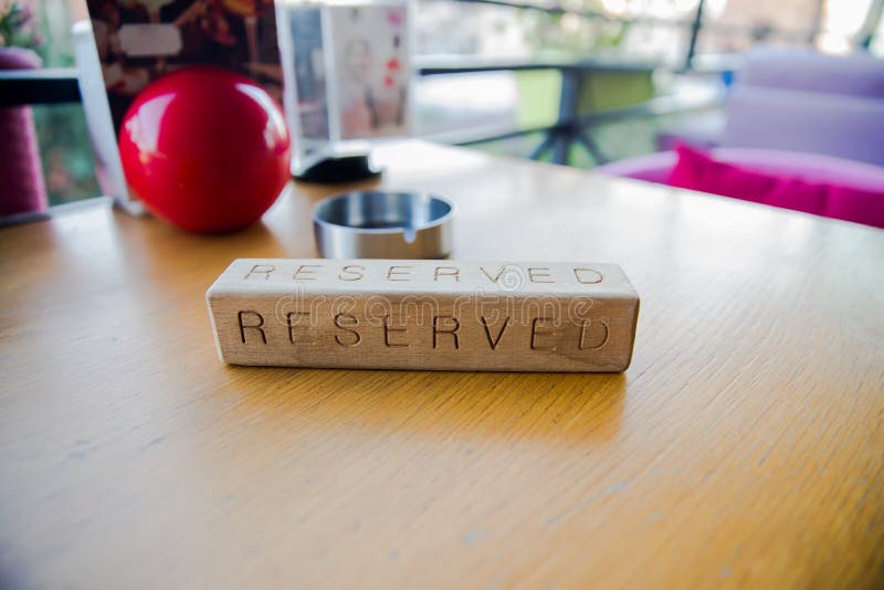 Reserved stock image. Image of elegant, exclusive, icon - 190824075