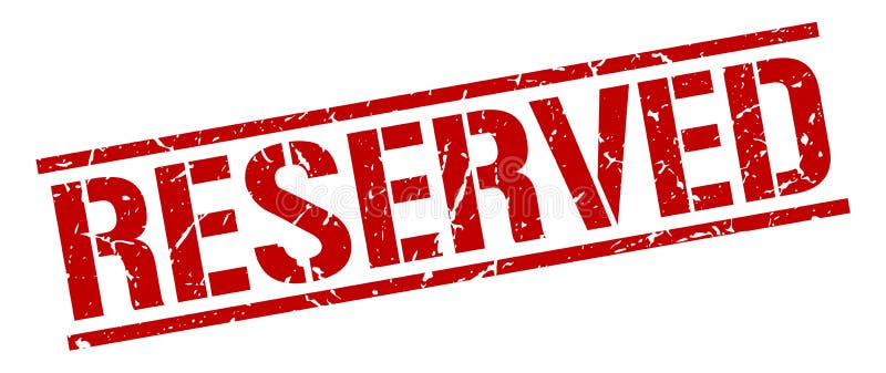 Reserviert Stock Illustrationen, Vektoren, & Kliparts - 6,221 Stock ...