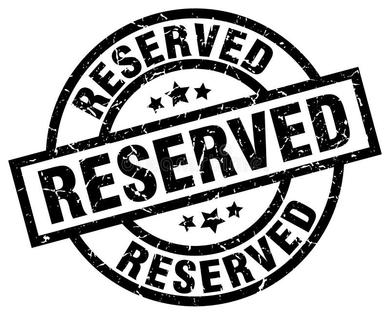 Reserviert Stock Illustrationen, Vektoren, & Kliparts - 6,221 Stock ...