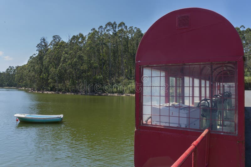 Reservoir. stock photo. Image of environment, industry - 59697062