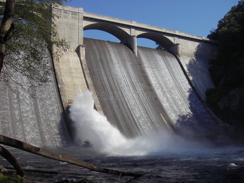 Reservoir Dam stock image. Image of trout, maryland, bass - 177877