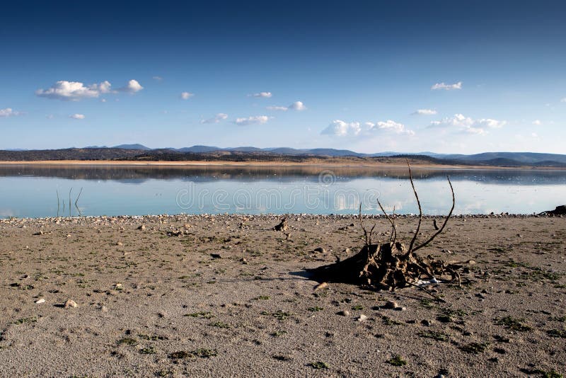 Empty dam drought no water stock image. Image of agriculture - 38812107