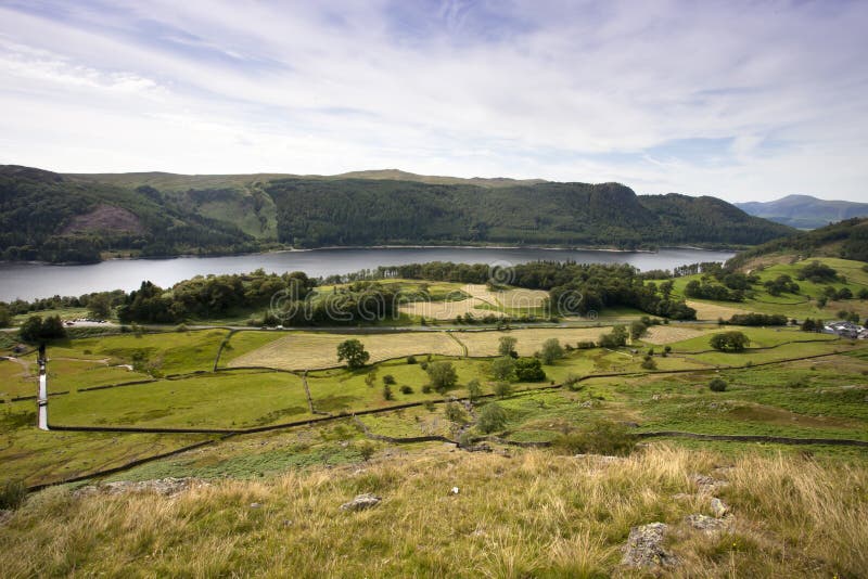 Reservoir landscape stock photo. Image of england, sunny - 25777840