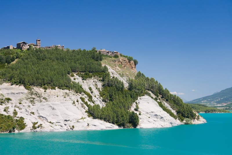 Reservoir of Yesa stock photo. Image of navarra, landscape - 21045234