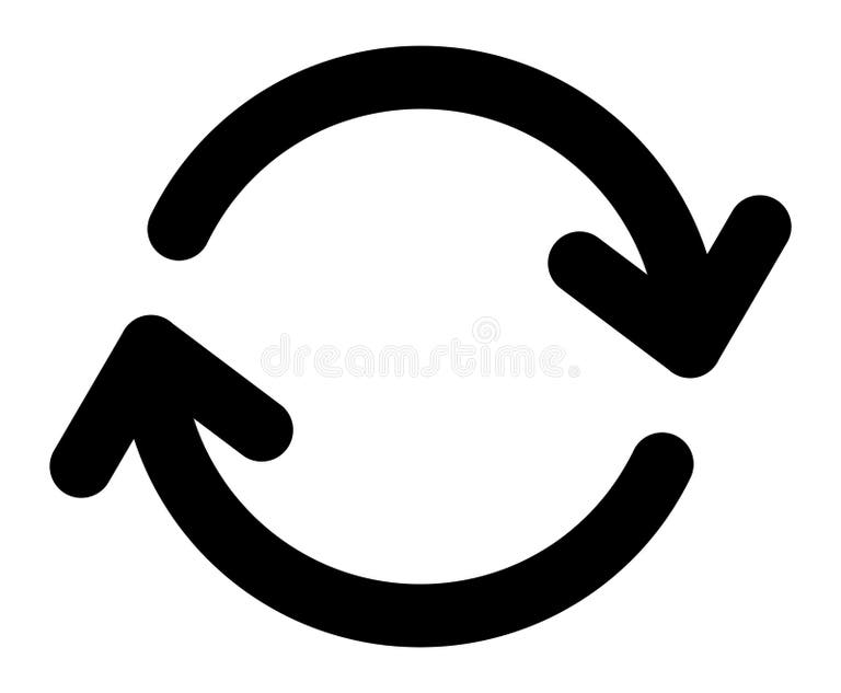 Reset Arrow Symbol. Refresh Icon. Load Symbol. Cycle Arrow Icon. Arrow ...