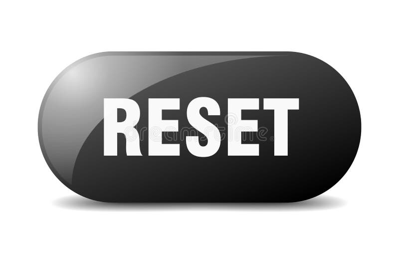 Reset button stock illustration. Illustration of restart - 130073649