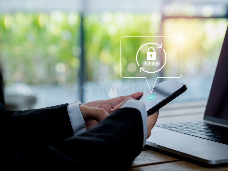 Reset Password Concept. Lock Icon, Security Code Showing on Smart ... Reset Password Concept. Lock Icon, Security Code Showing on Smart ...