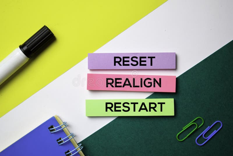 Reset. Realign stock photo. Image of communication, conceptn - 151985684