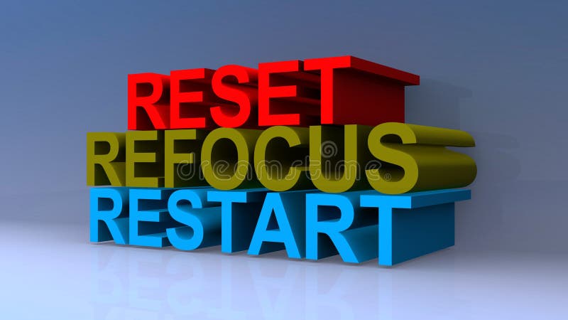 Restart Refocus Stock Illustrations – 16 Restart Refocus Stock ...