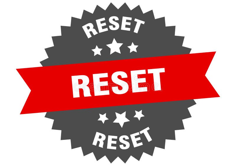 Reset Label Stock Illustrations – 640 Reset Label Stock Illustrations ...