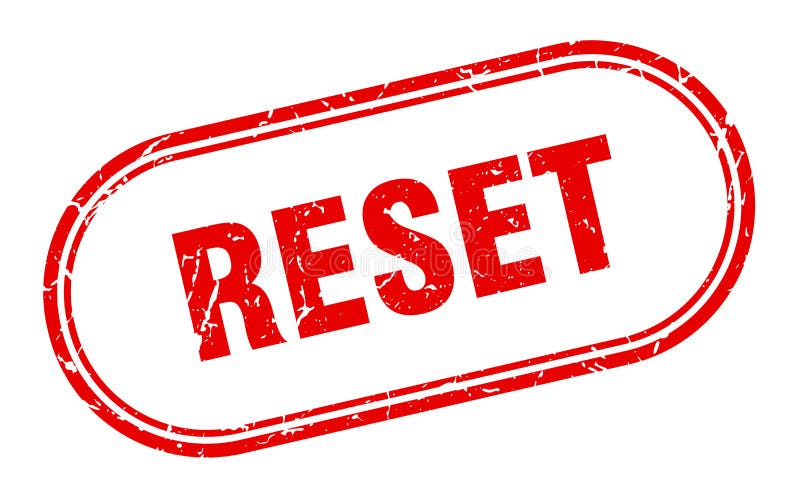 Reset Stamp Stock Illustrations – 873 Reset Stamp Stock Illustrations ...