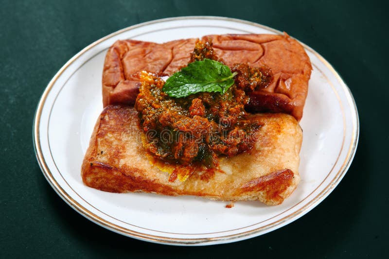 Reshteh Khoshkar. Double Ka Meetha. Bread Pudding. Traditional Dessert ...