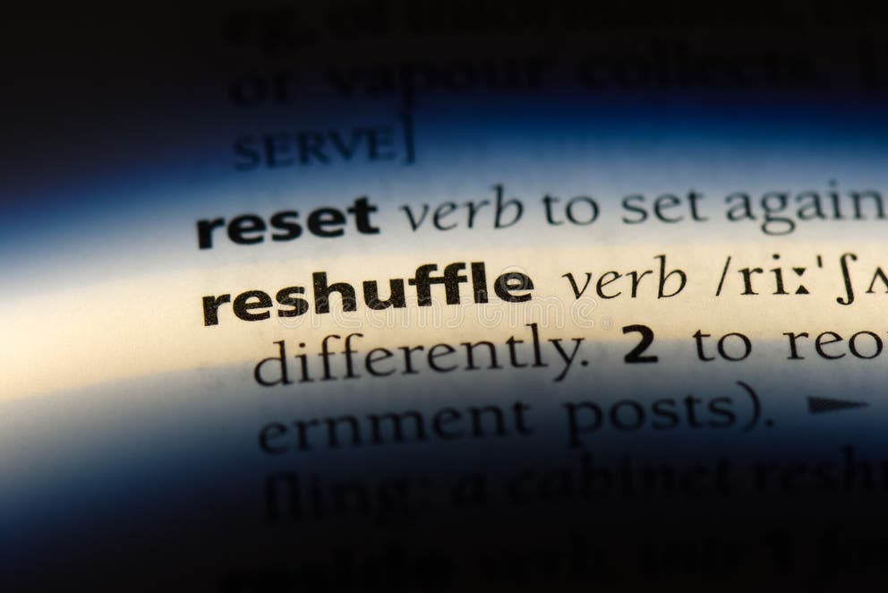Reshuffle stock image. Image of reshuffle, book, writing - 126614017