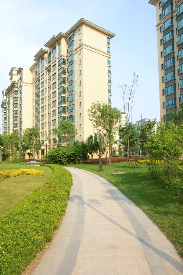 Residence community stock photo. Image of residential - 25019318