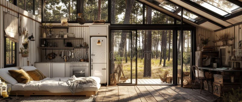 This Residence Features a Spacious, Well-lit Open-plan Area that ...