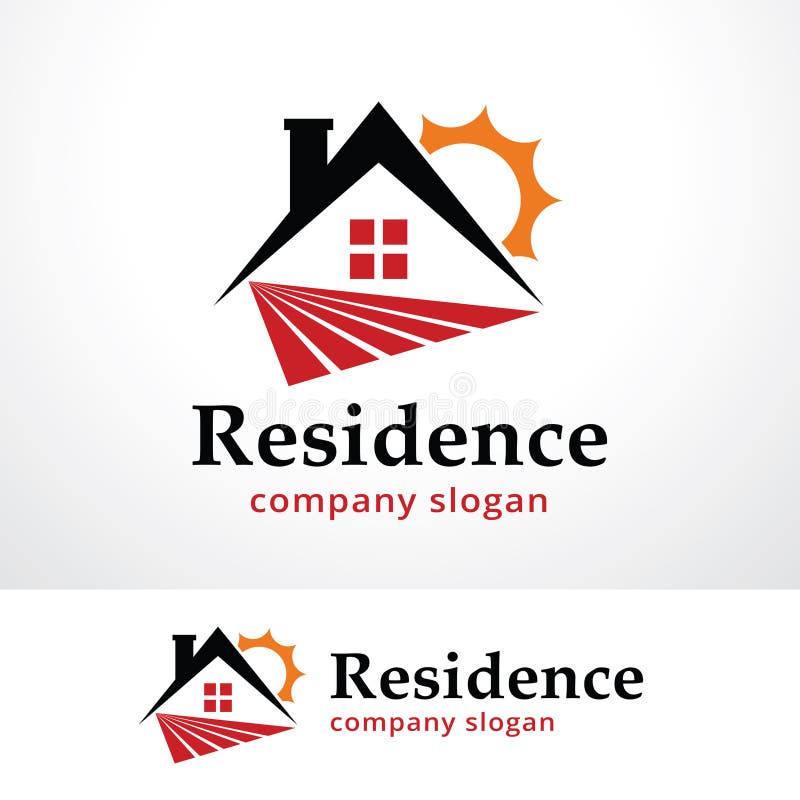 Residence Logo Template Design Vector, Emblem, Design Concept, Creative ...
