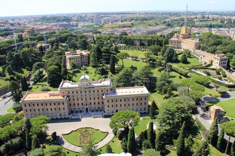 The residence of Pope stock image. Image of monument - 29212951