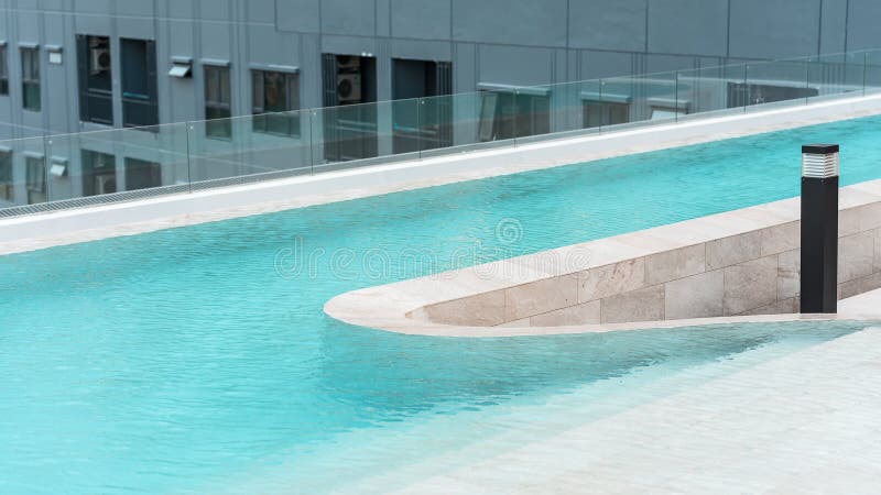 Residence with Swimming Pool. Stock Image - Image of tropical, terrace ...