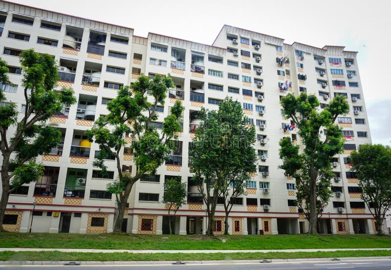 A Residental Building in Bugis, Singapore Editorial Stock Image - Image ...