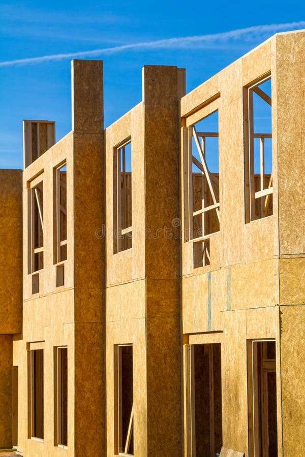 Residential Apartment, Condominium Construction Stock Image - Image of ...