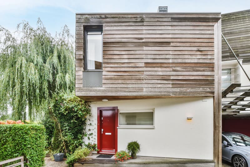 Residential Area with Buildings Stock Image - Image of home, exterior ...