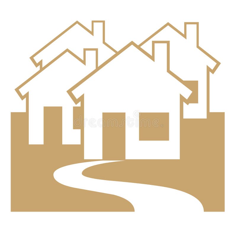 Residential Area,houses.Vector Stock Vector - Illustration of house ...