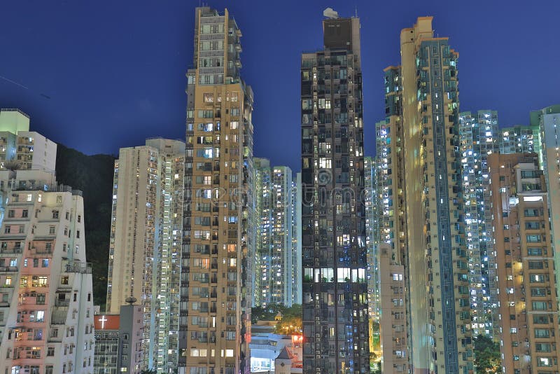 A Residential Building Area at Sai Wan Ho Editorial Image - Image of ...