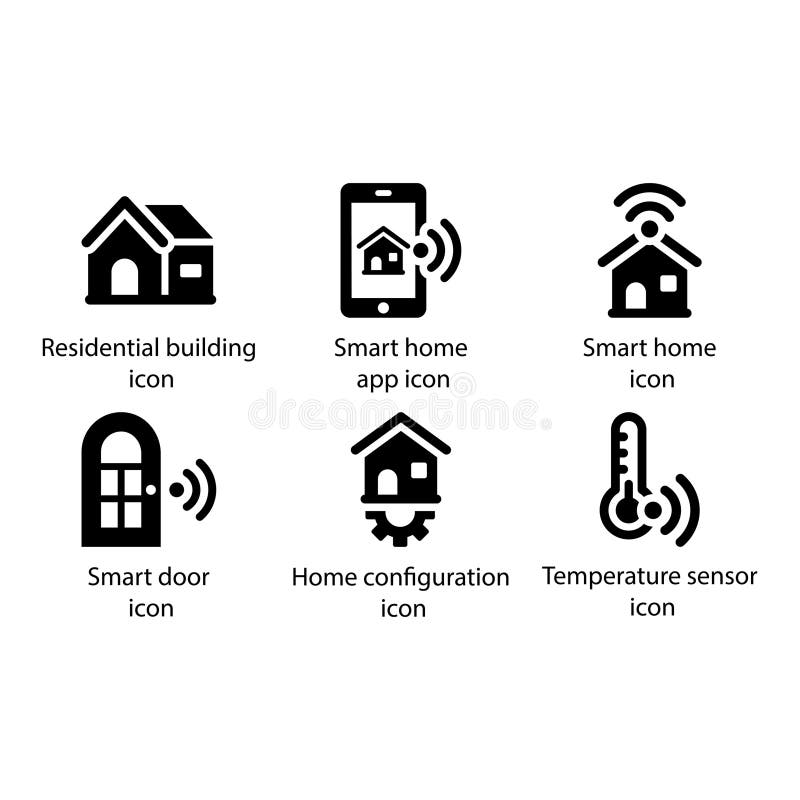 Residential Building, Home App, Smart Home, Smart Door, Home ...