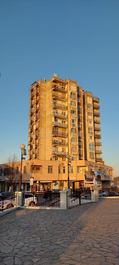 Residential Building in Prokuplje Editorial Stock Photo - Image of ...