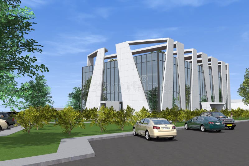 Residential Building Restaurant Cafe Wine House Stock Illustration ...