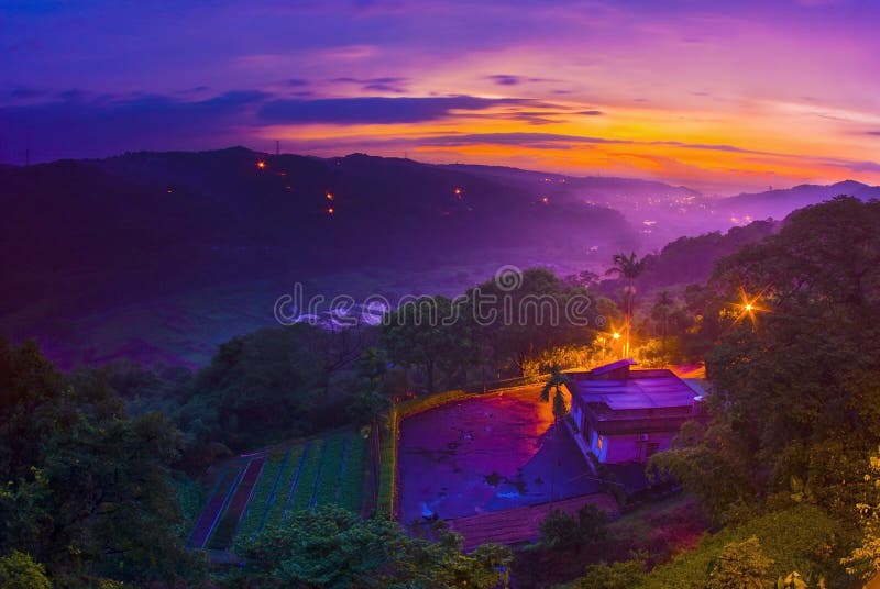 Residential Building with the Trees Stock Image - Image of close ...