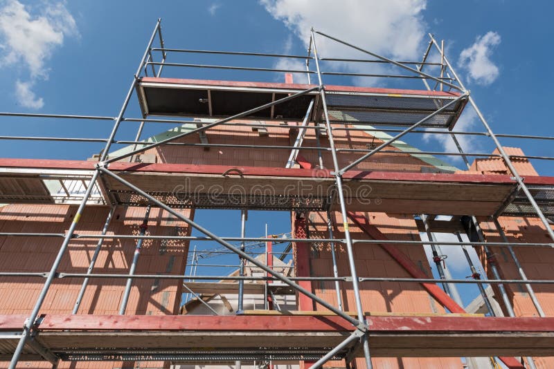 Residential Building Under Construction Editorial Stock Photo - Image ...