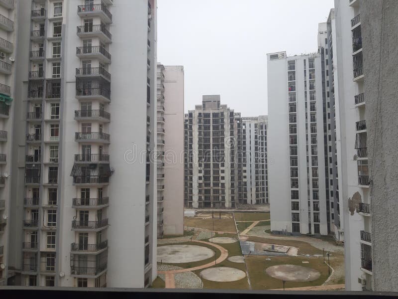 Residential Building Underconstruction Development Society Stock Photo ...