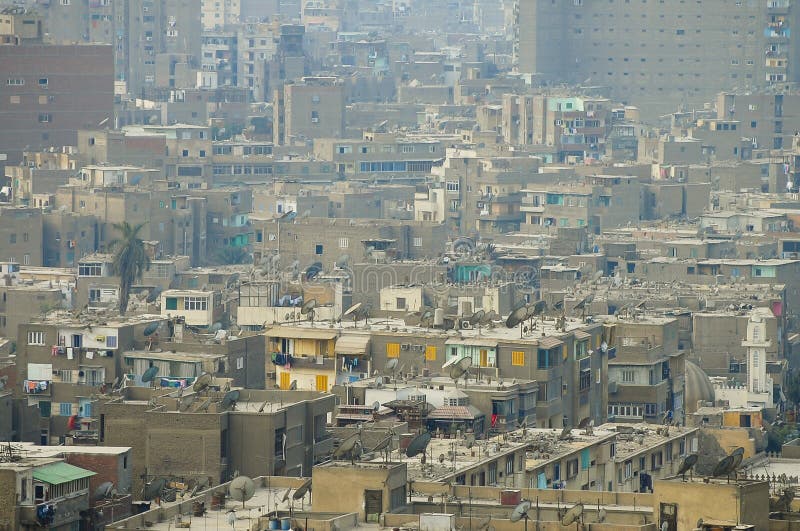 Residential Buildings - Cairo - Egypt Stock Image - Image of urban ...