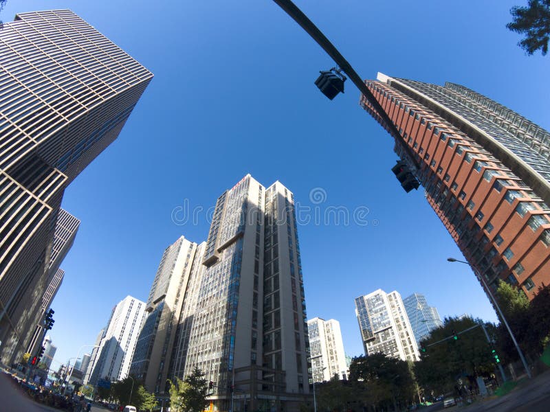 Residential Buildings in Chinese Cities Stock Photo - Image of ...