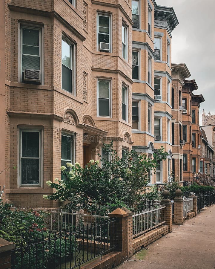 Residential Buildings in Greenpoint, Brooklyn, New York City Stock ...