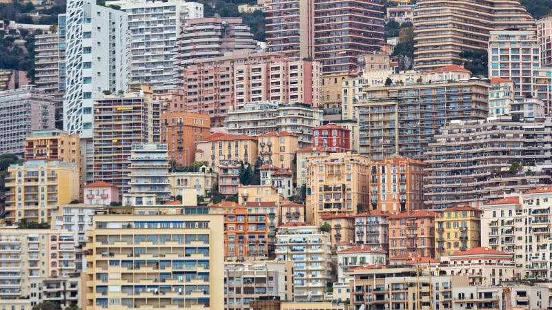 Buildings in Monaco stock photo. Image of monaco, high - 29944240