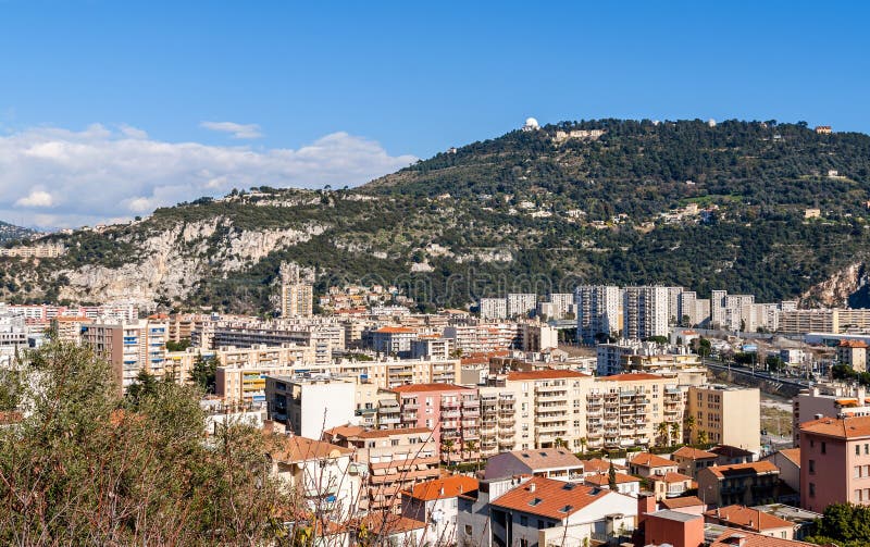 Residential Buildings in Nice - France Stock Photo - Image of ligurian ...