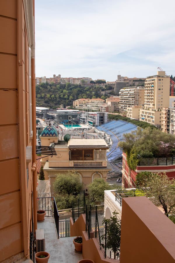 Residential Buildings in the Principality of Monaco Editorial Photo ...