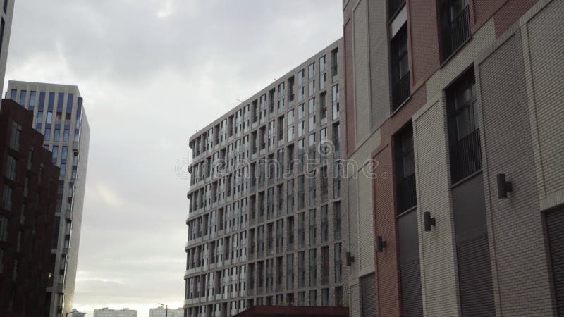 Residential Complex with Modern and Extraordinary Design Stock Video ...